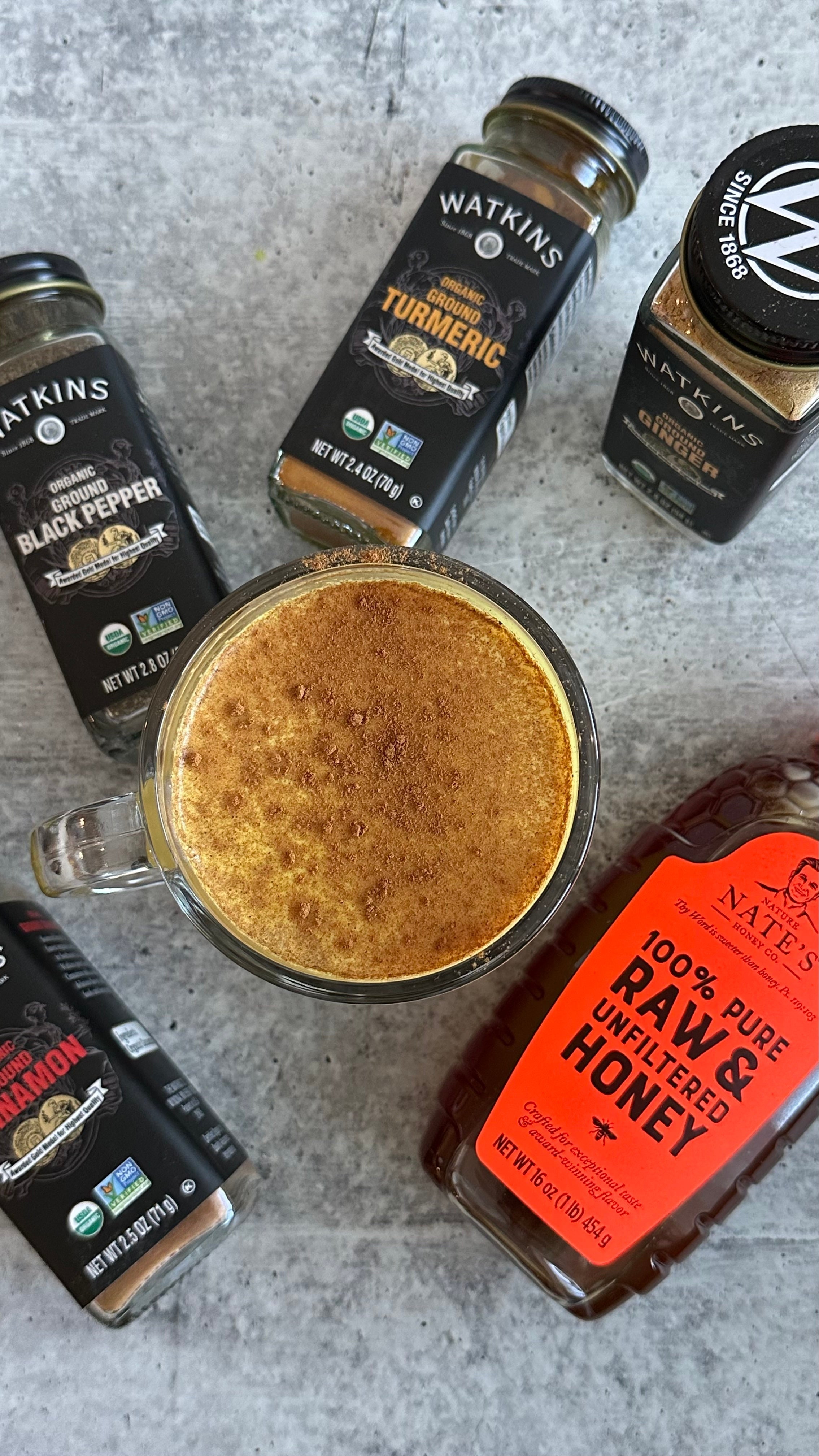 Watkins Turmeric Latte