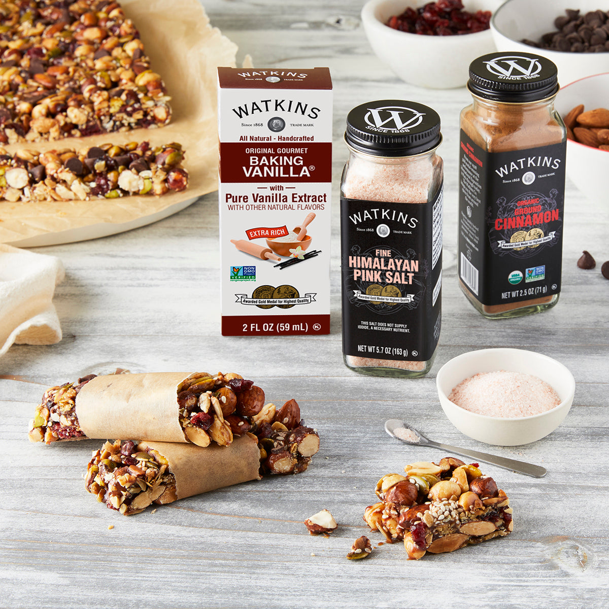 Trail Mix Bars – Watkins