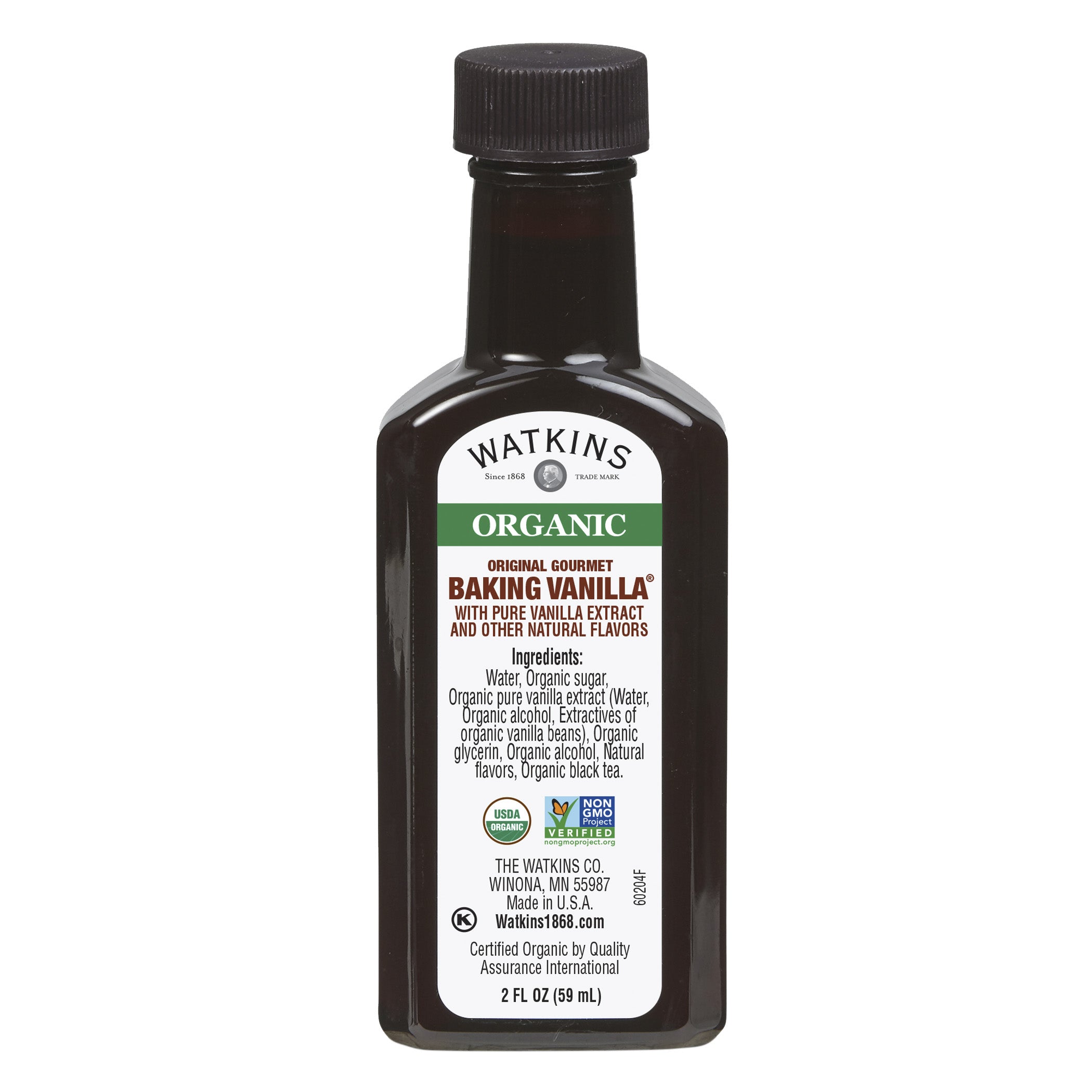 Watkins Organic Original Gourmet Baking Vanilla, with Pure Vanilla Ext